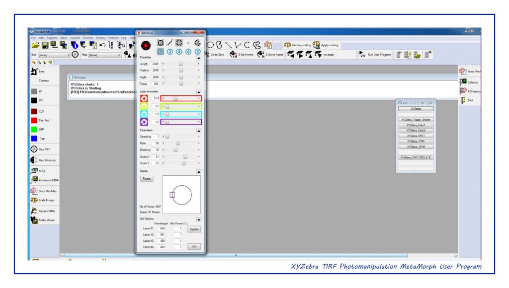 XYZebra TIRF & Photomanipulation | ImagXcell